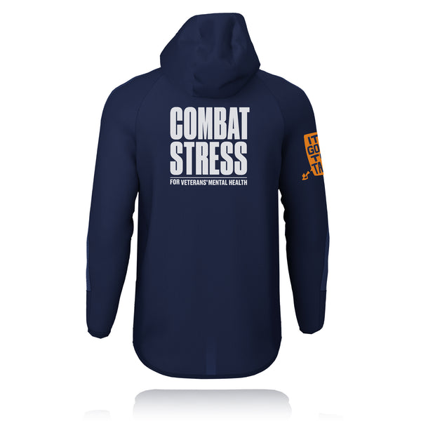 Combat Stress 2025/2026 - Hooded Waterproof Jacket – Knight Sportswear