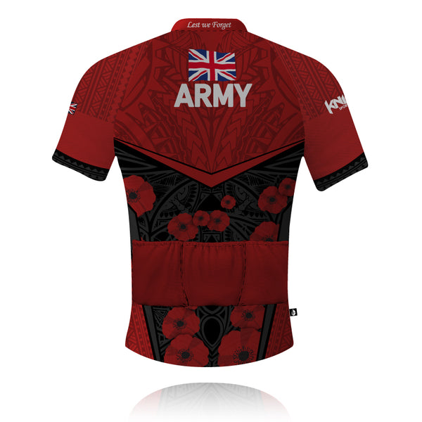 Honour Our Armed Forces - British Army Remembrance - Cycling Shirt ...