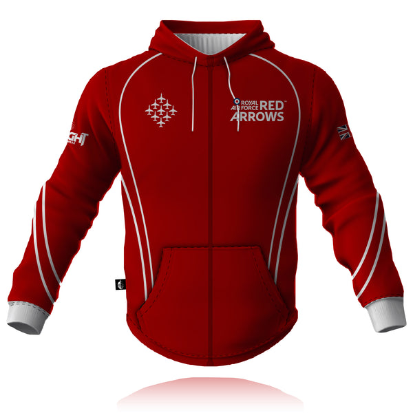 Red Arrows - Full Zip Embroidered Hoodie – Knight Sportswear