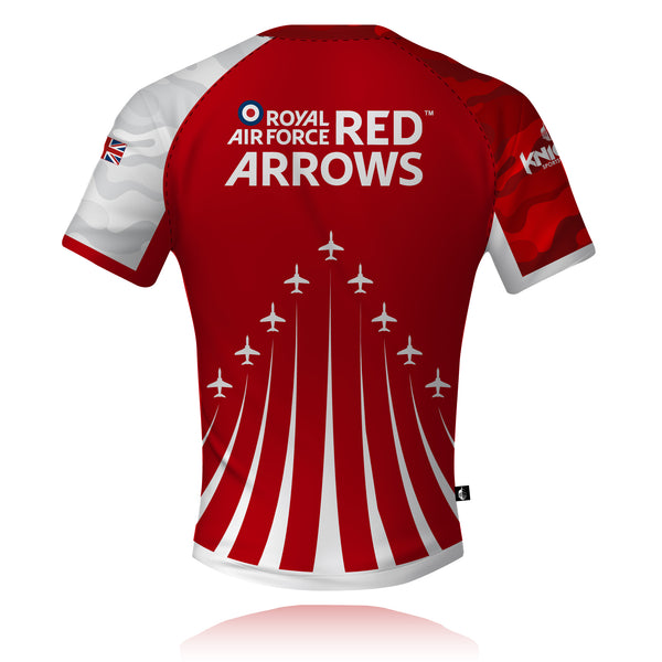 Red Arrows 2025 V1 (Red) - Tech Tee (CLEARANCE) – Knight Sportswear